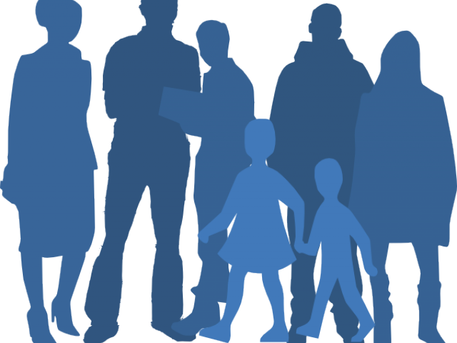 Blue People Clipart