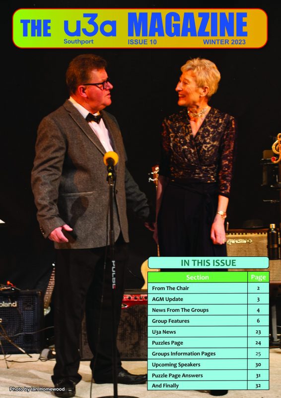 Winter 2023 Magazine Now Available - Southport U3A